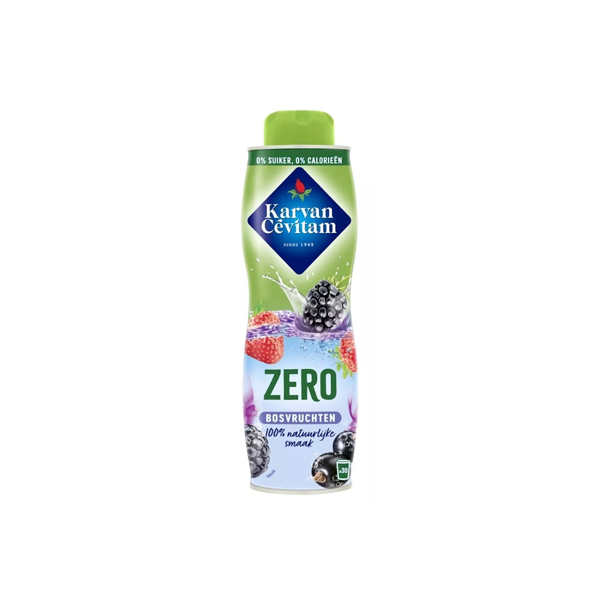 Sirop de fructe de padure, fara zahar, Karvan Cevitam, 600 ml - eMAG.ro