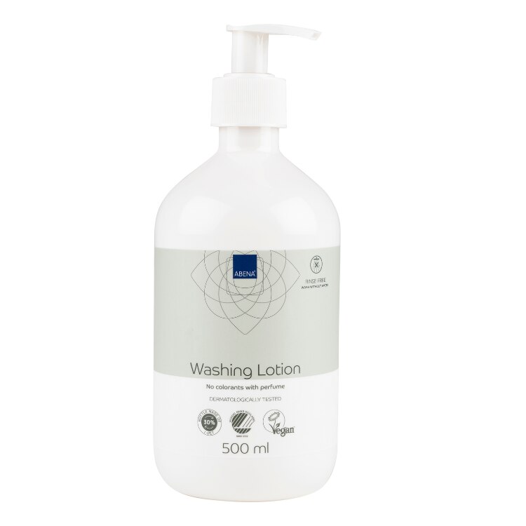 ABENA Washcream, Lotiune pentru spalarea corpului fara apa, fara parfum si coloranti, 500 ml ...