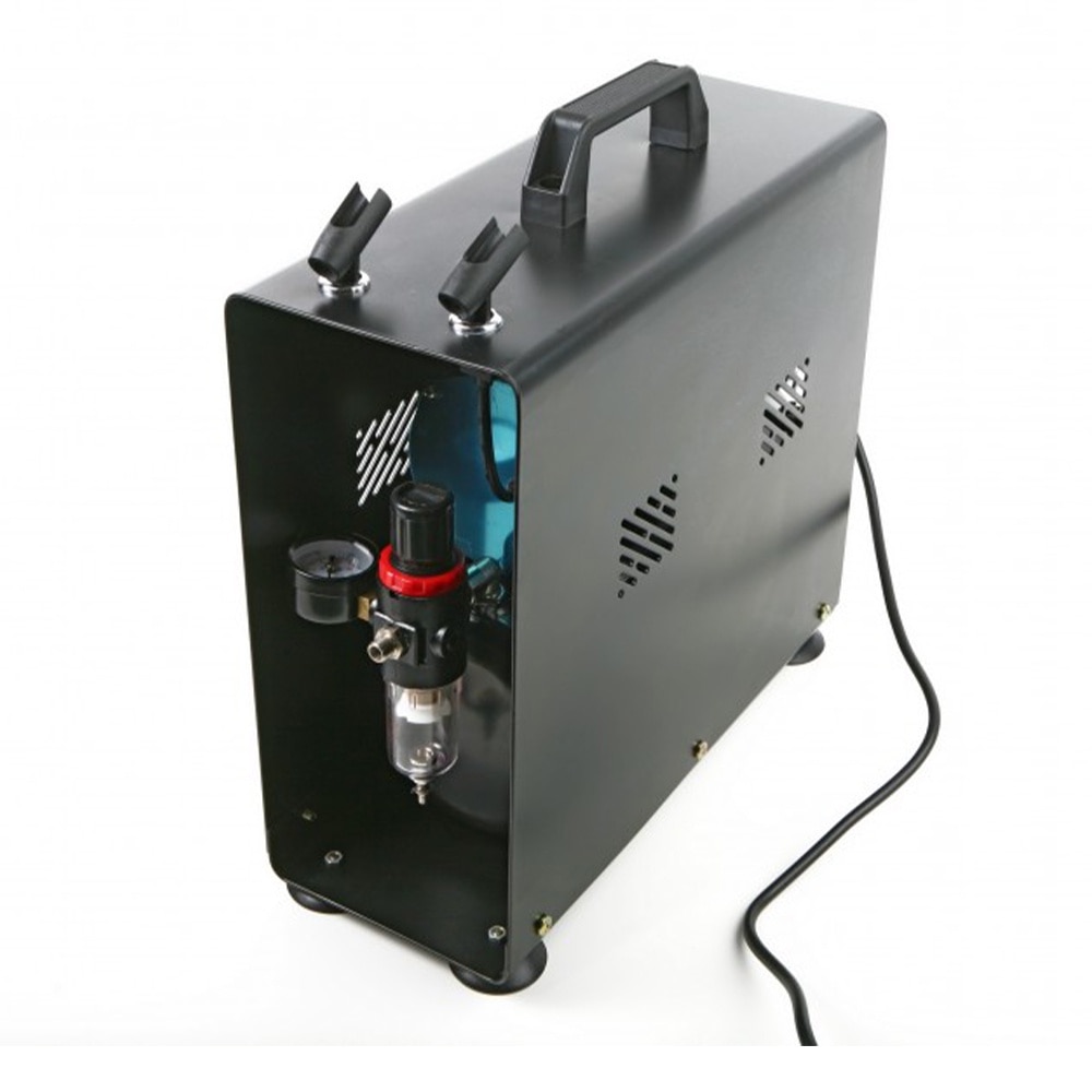 Compresor pentru pistol aerograf de vopsit cu pulverizare airbrush, HBM ...