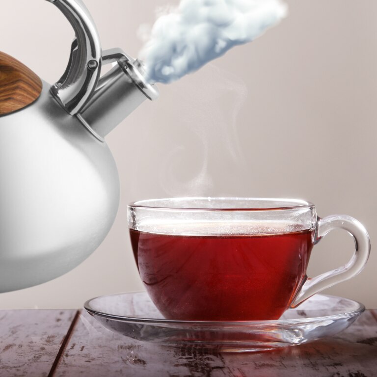 Ceainic, Edenberg, EB-1324W, 3.5 L, Eliberare Automata A Fluierului ...