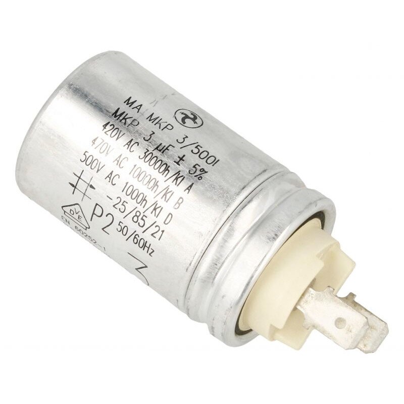 Condensator pornire motor, uscator de rufe Privileg 3 uf - eMAG.ro