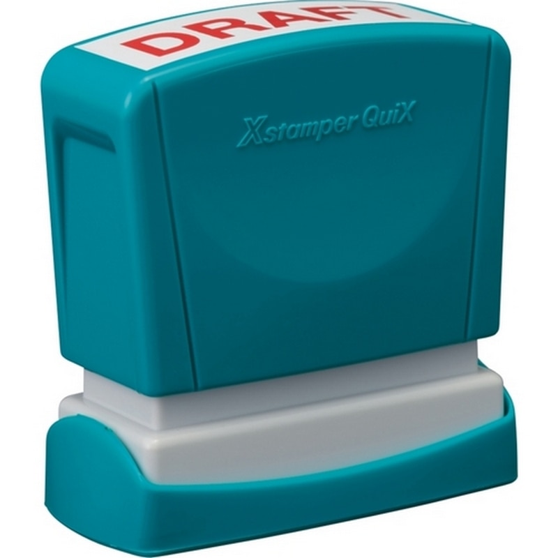 Stampila personalizabila dreptunghiulara, 11x40 mm, Xstamper QuiX - Q10 ...