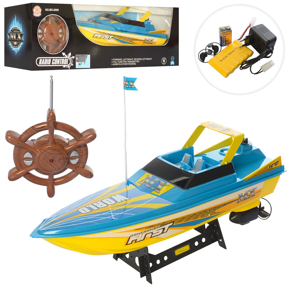 Barca cu motor, Cu telecomanda, Pentru apa, Cu baterii reincarcabile ...