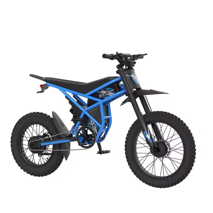 Електрически кросов мотор GT, 2000W 48V 18.2AH, син цвят - eMAG.bg