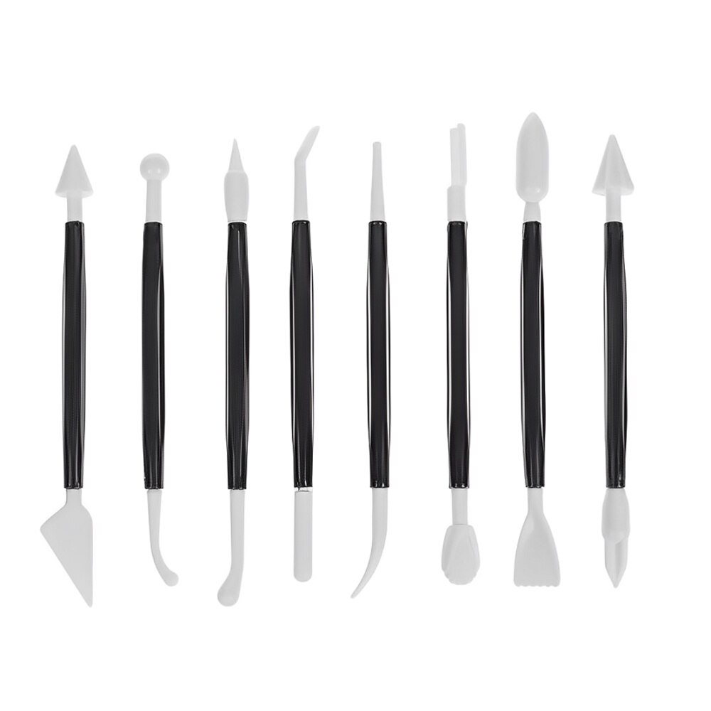 Set 8 instrumente Trendmark, pentru modelat lut si plastilina, forme ...