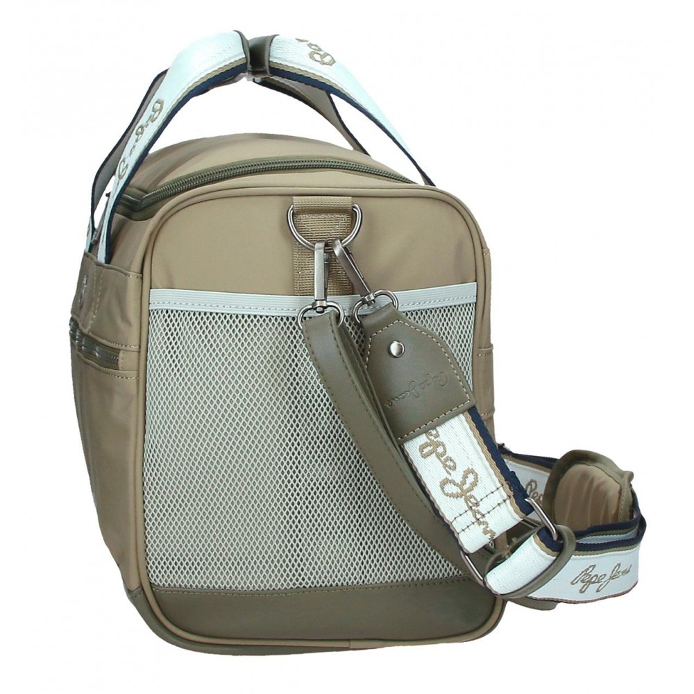Geanta voiaj dama, Pepe Jeans Corin, adaptabila, verde, 40x25x20 cm ...