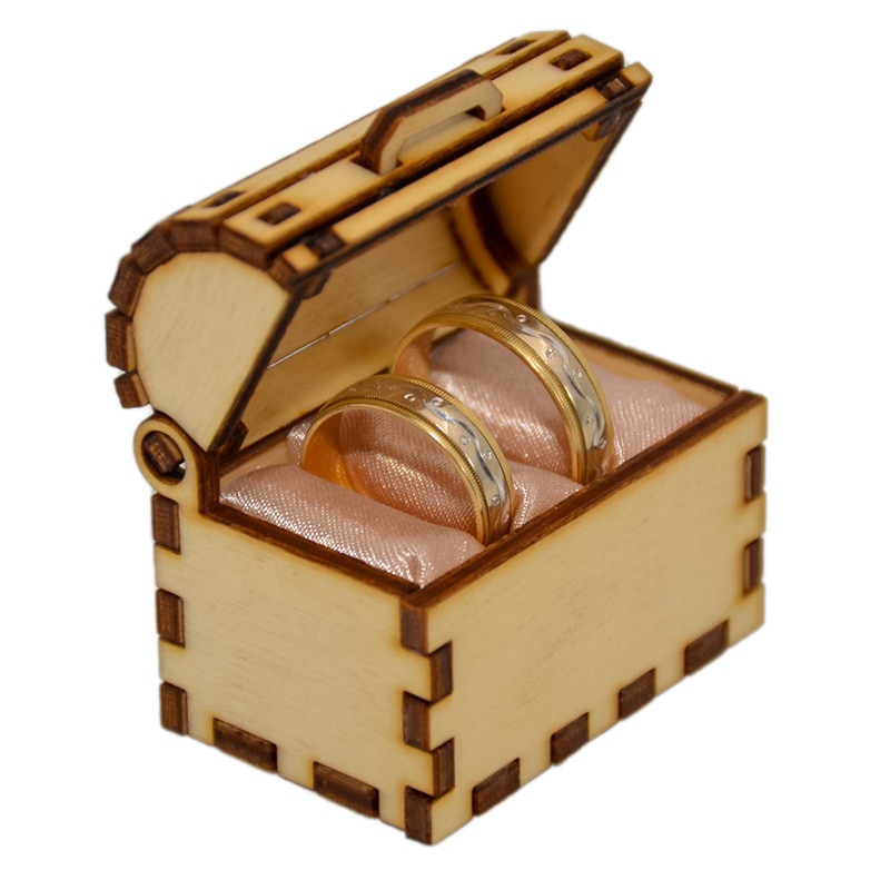 Cufaras natur, Piksel, pentru inel logodna - verighete nunta - eMAG.ro