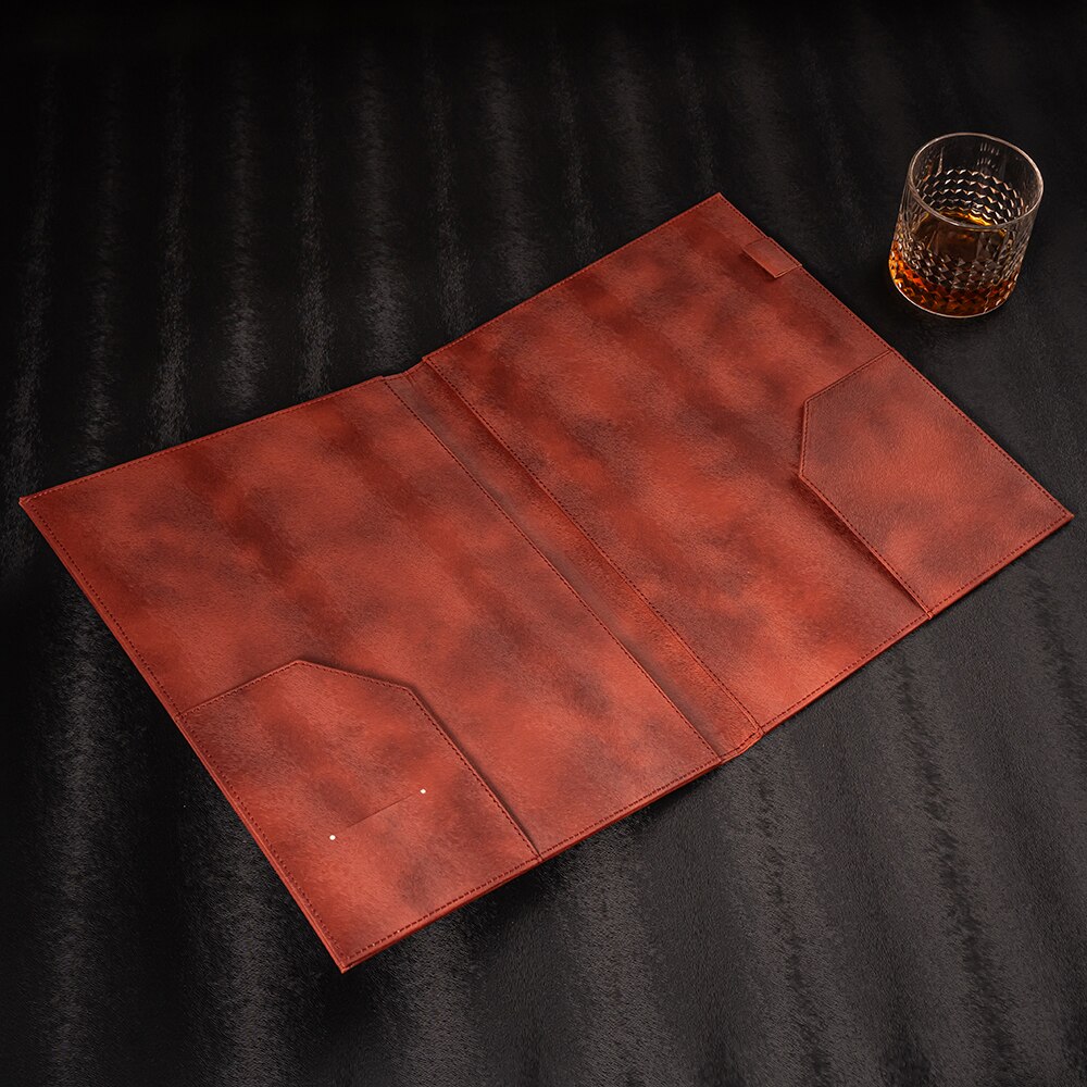 Mapa de camera A4+ Horse, piele PU soft, Categoria Royal, Bordo - eMAG.ro