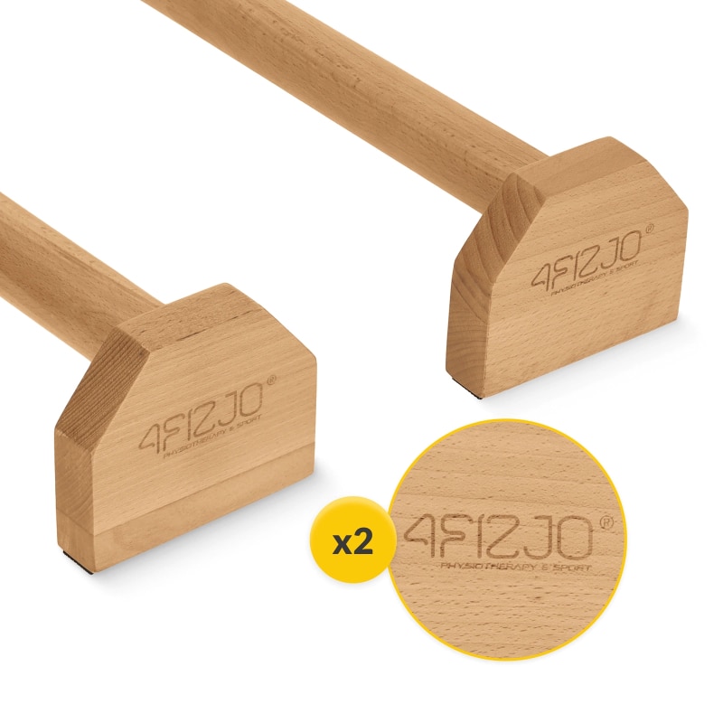 Set 2 Manere Flotari si Gimnastica, Paralele 4FIZJO, Push-Up PowerBars ...