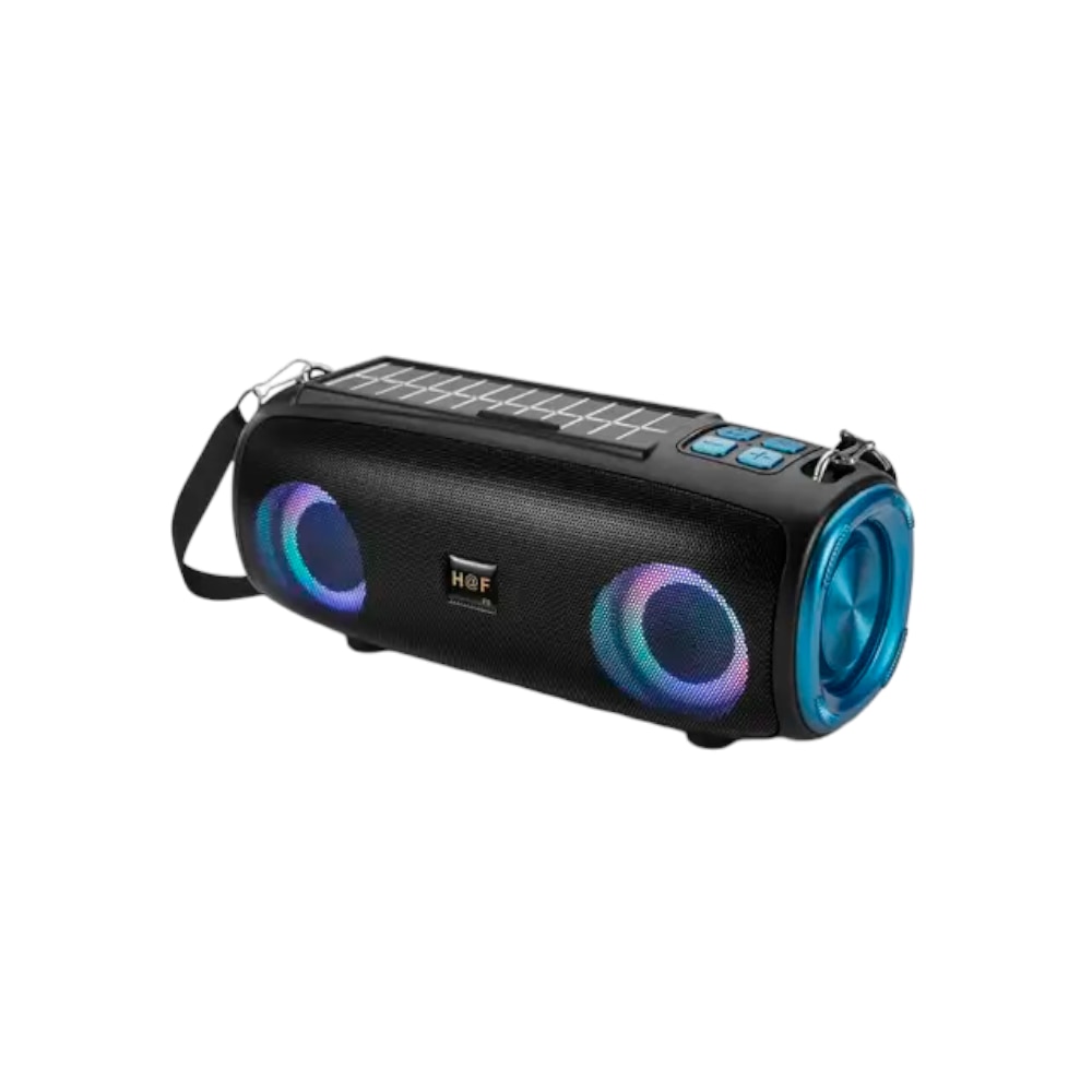 Boxa portabila cu bluetooth si radio FM, joc de lumini, RGB, incarcare ...