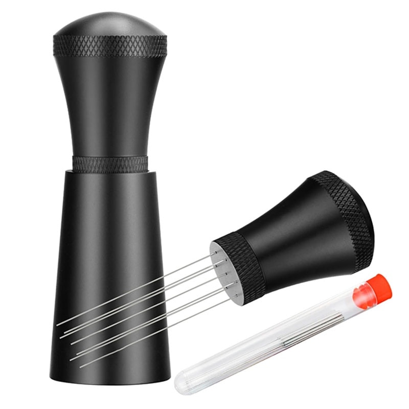 Distribuitor cafea in portafiltru, Rqiurpn, 17 ace inox, Accesoriu ...