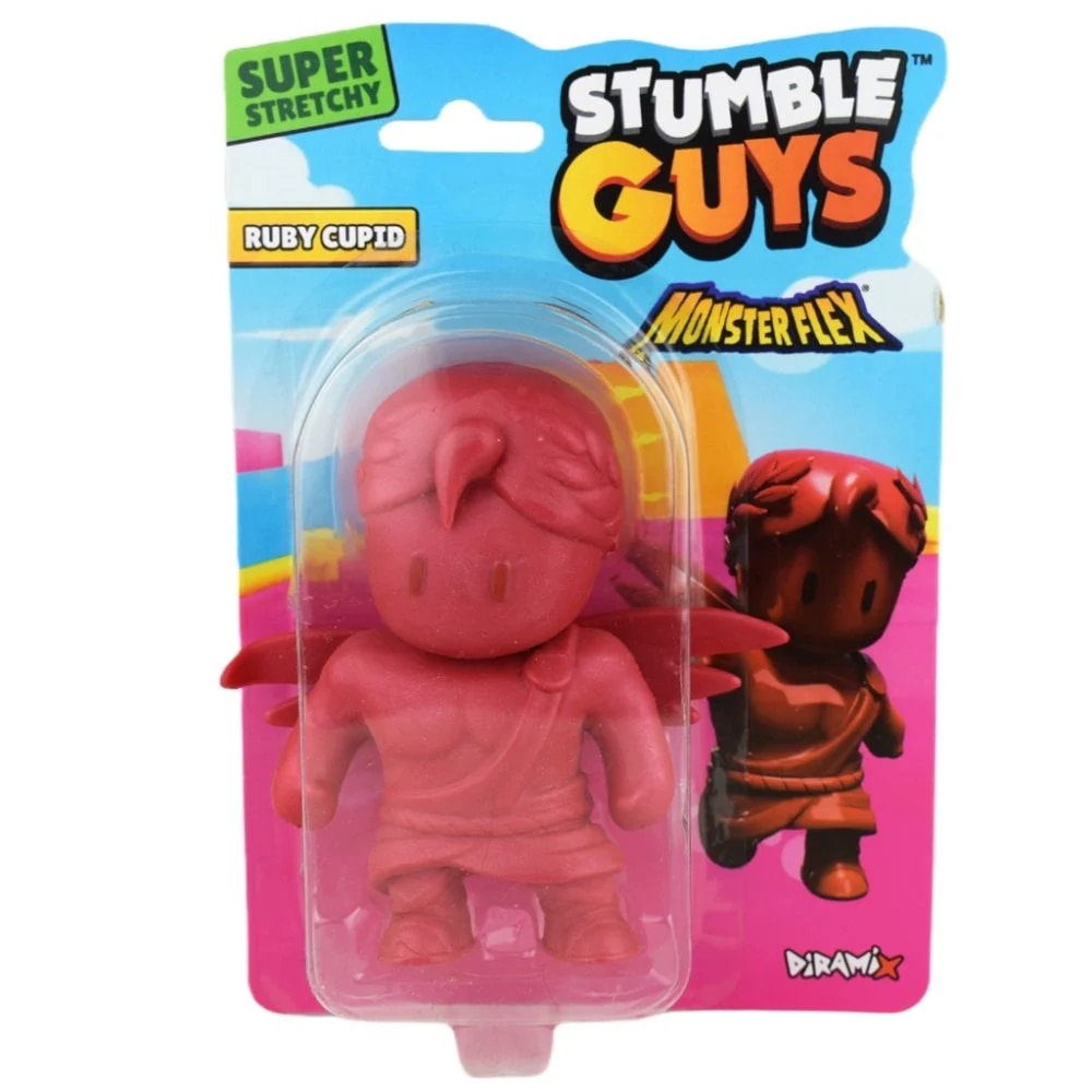Stumble Guys - Figurina care se intinde, Monster flex - Ruby Cupid, 12 ...
