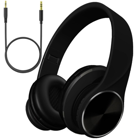 Casti wireless pliabile i4FIT®, Bluetooth 5.0, Card MicroSD, Cablu AUX ...