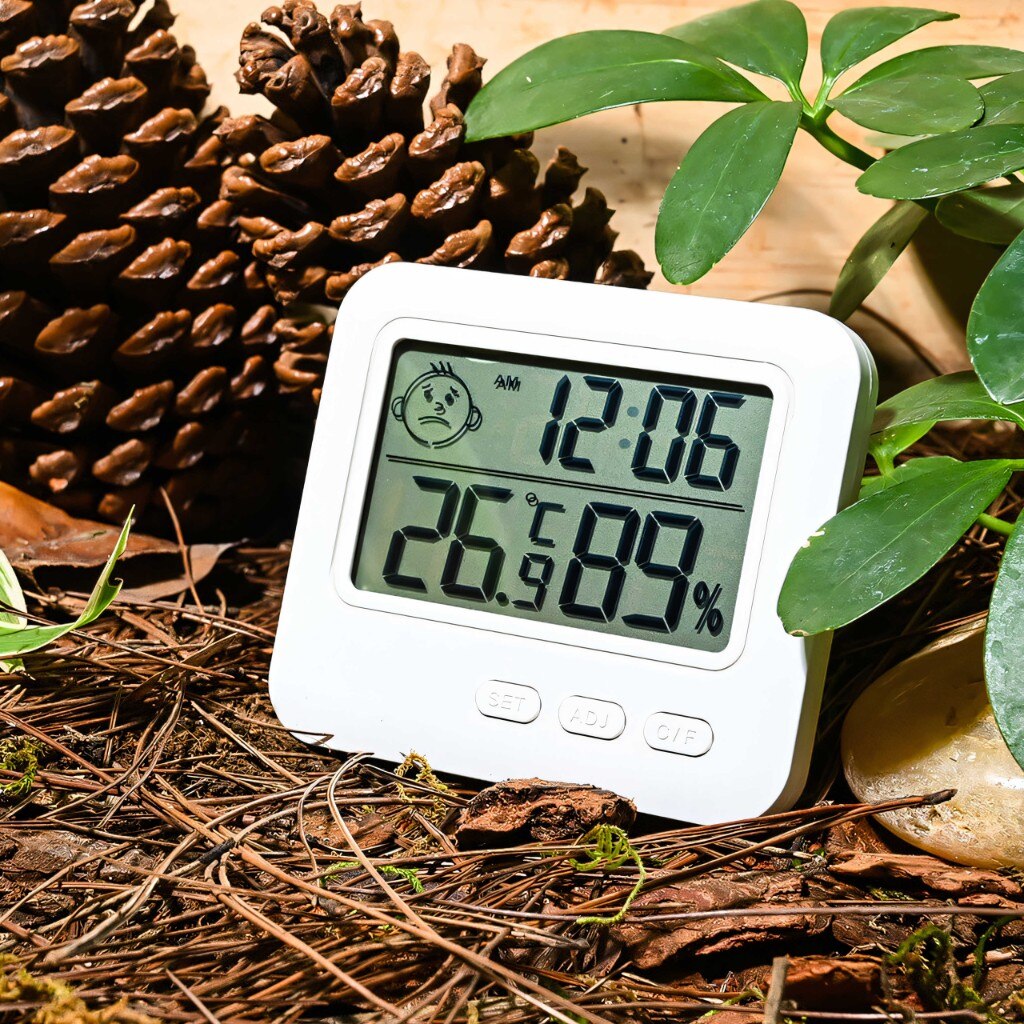 Termometru si Higrometru Digital de Camera Retoo cu Afisaj LCD ...