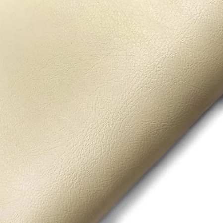 Piele ecologica PVC pentru tapiterie mobilier, 1x1.42 m, CAPRO Crem ...