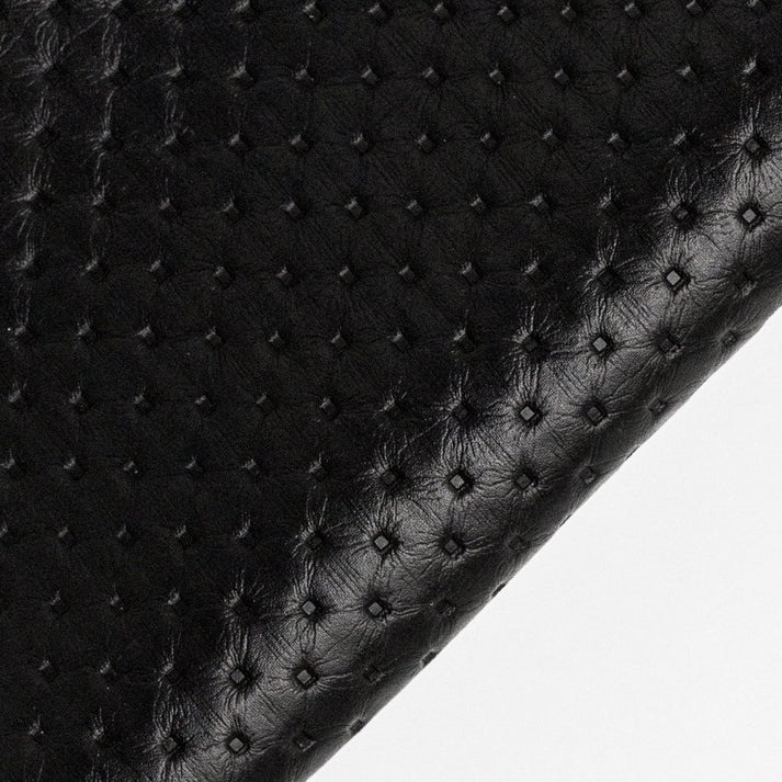 Piele ecologica PVC pentru tapiterie mobilier, 1x1.42 m, PUNTO Negru ...