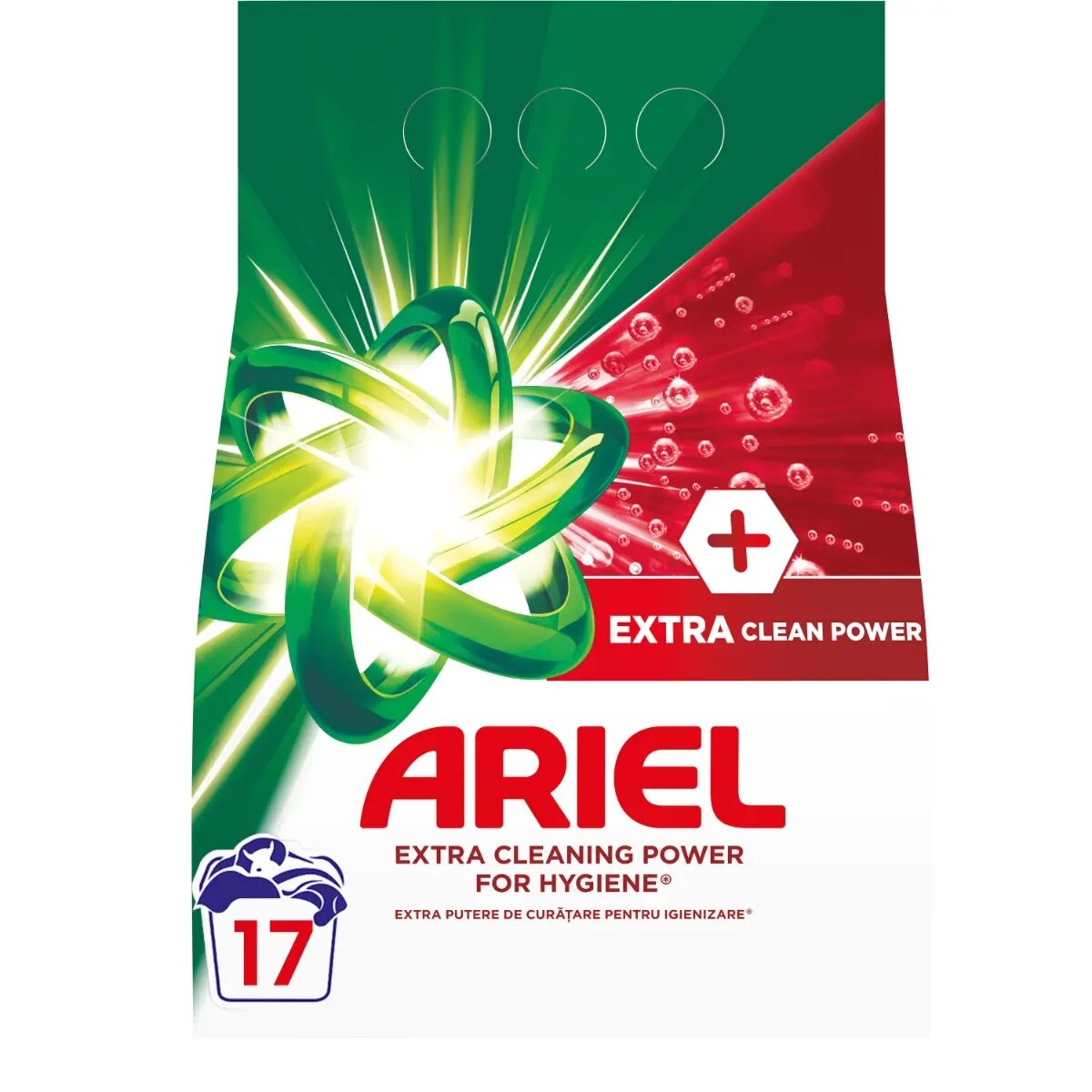 Detergent automat, Ariel, extra clean, 17 spalari - eMAG.ro