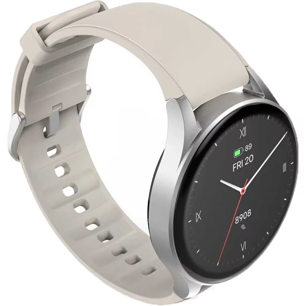 Smartwatch AMOLED Always ON WiX™FiT 1.32” Panda Glass, Apel Bluetooth ...