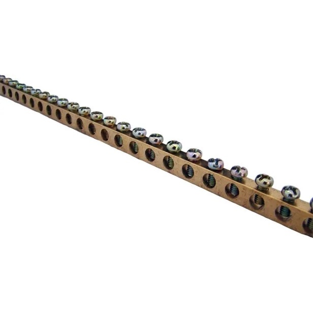 Bara de nul sau impamatare cu suruburi 1 metru 8mm x 10mm x 6mm M4 ...