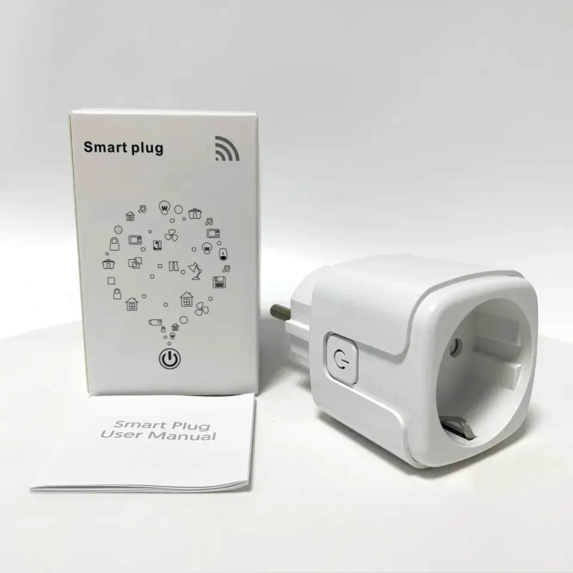 Priza inteligenta GAVIO® G20 WiFi, aplicatie mobila Tuya/SmartLife, 20A ...