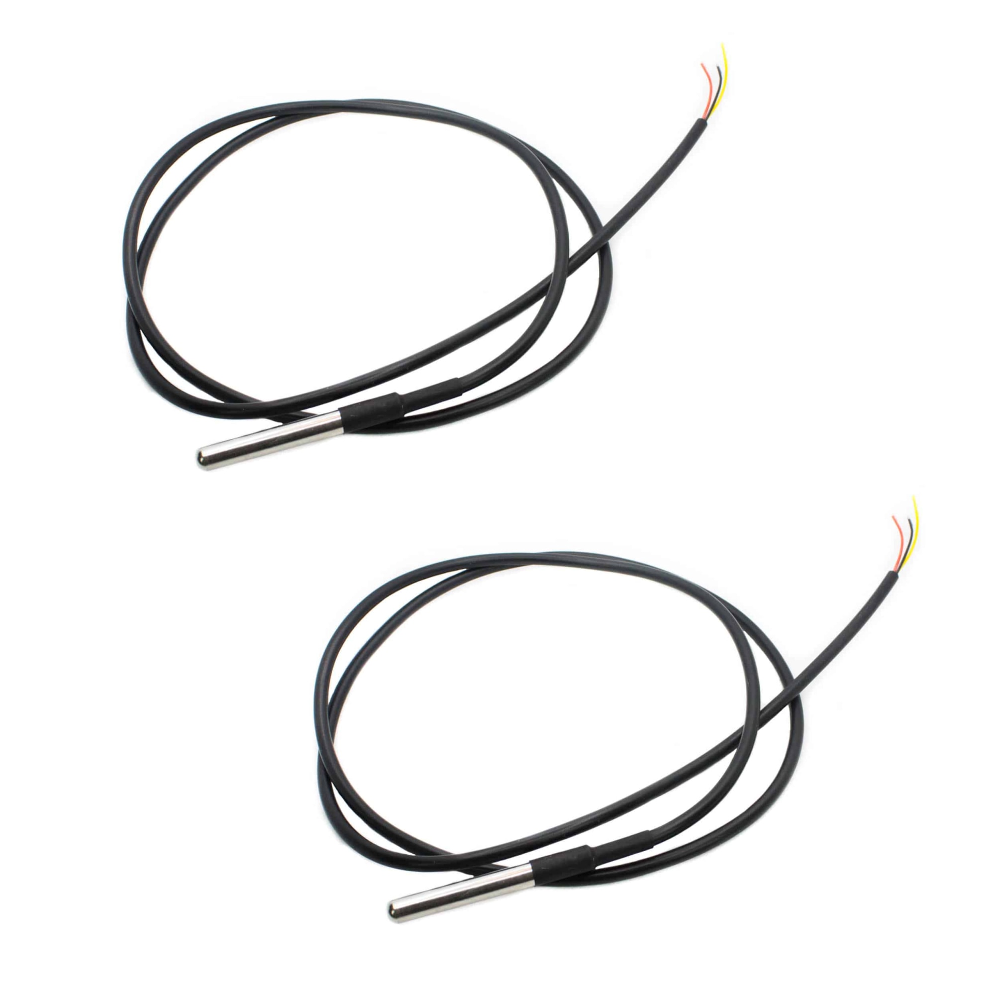 Set 2 Senzor de temperatura DS18B20 cablu impermeabil 1m - eMAG.ro