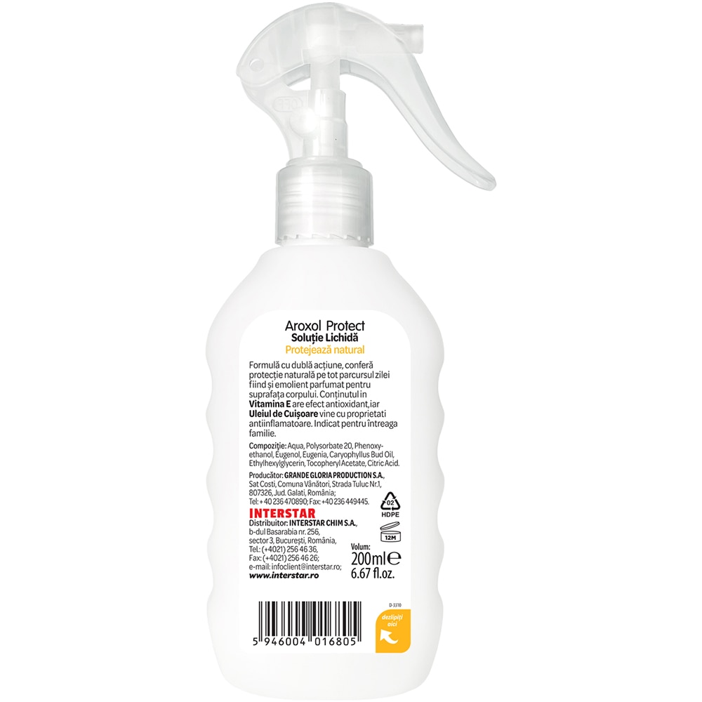 Spray protectie impotriva insecte,Aroxol, 200 ML - eMAG.ro