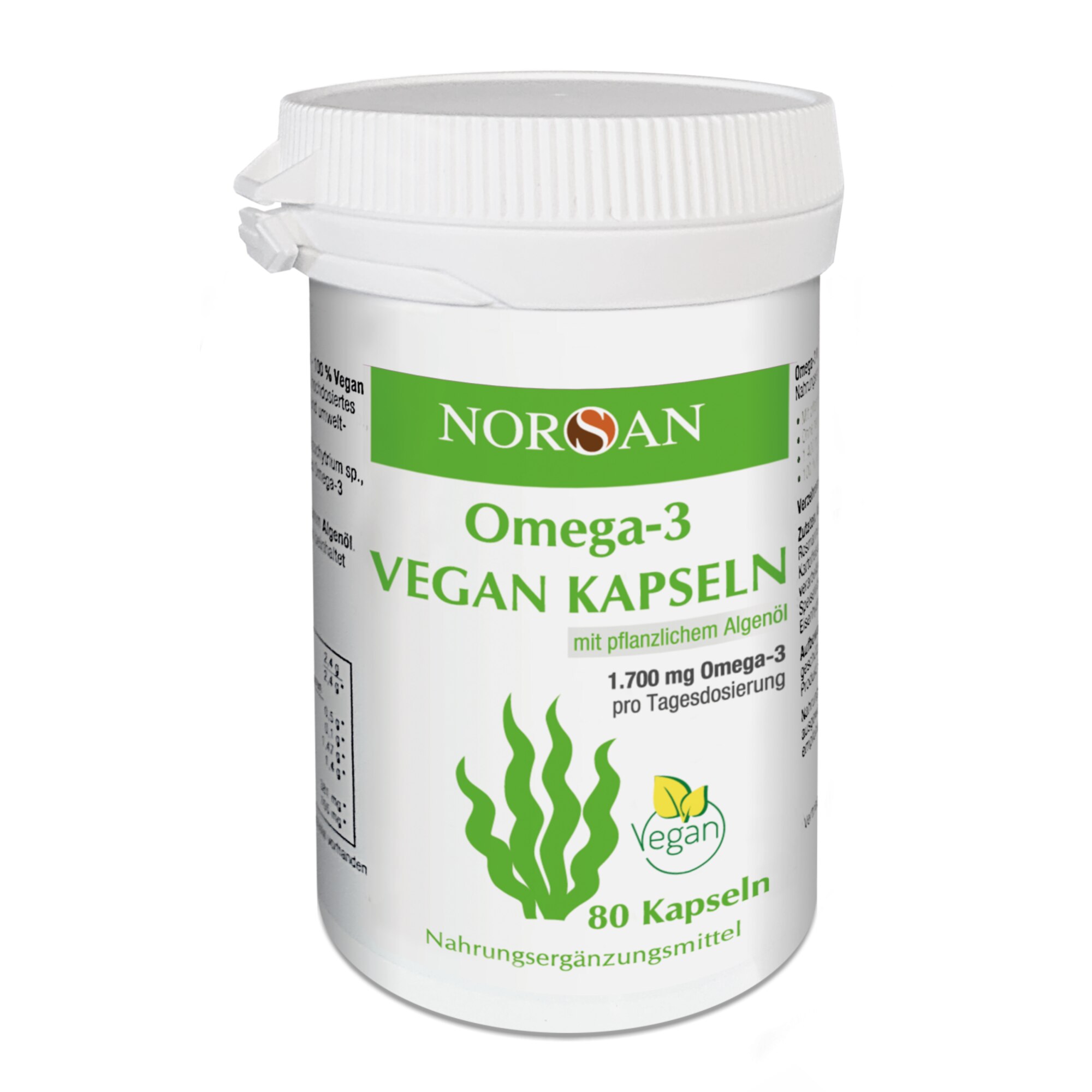 Omega-3 Vegan 80 Capsules - eMAG.ro
