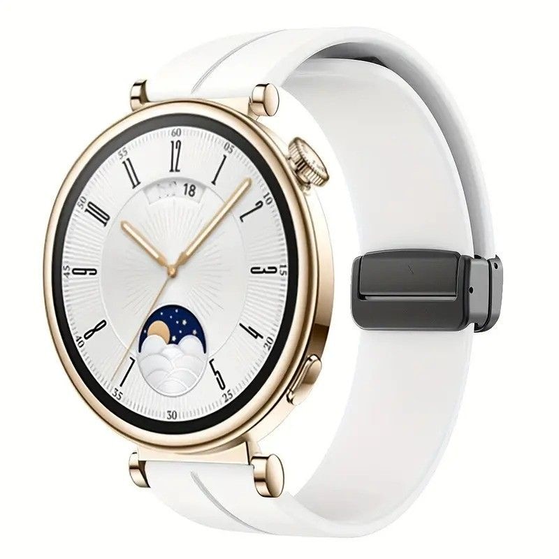 Curea smartwatch, silicon Smart Pulse Premium cu inchidere magnetica ...