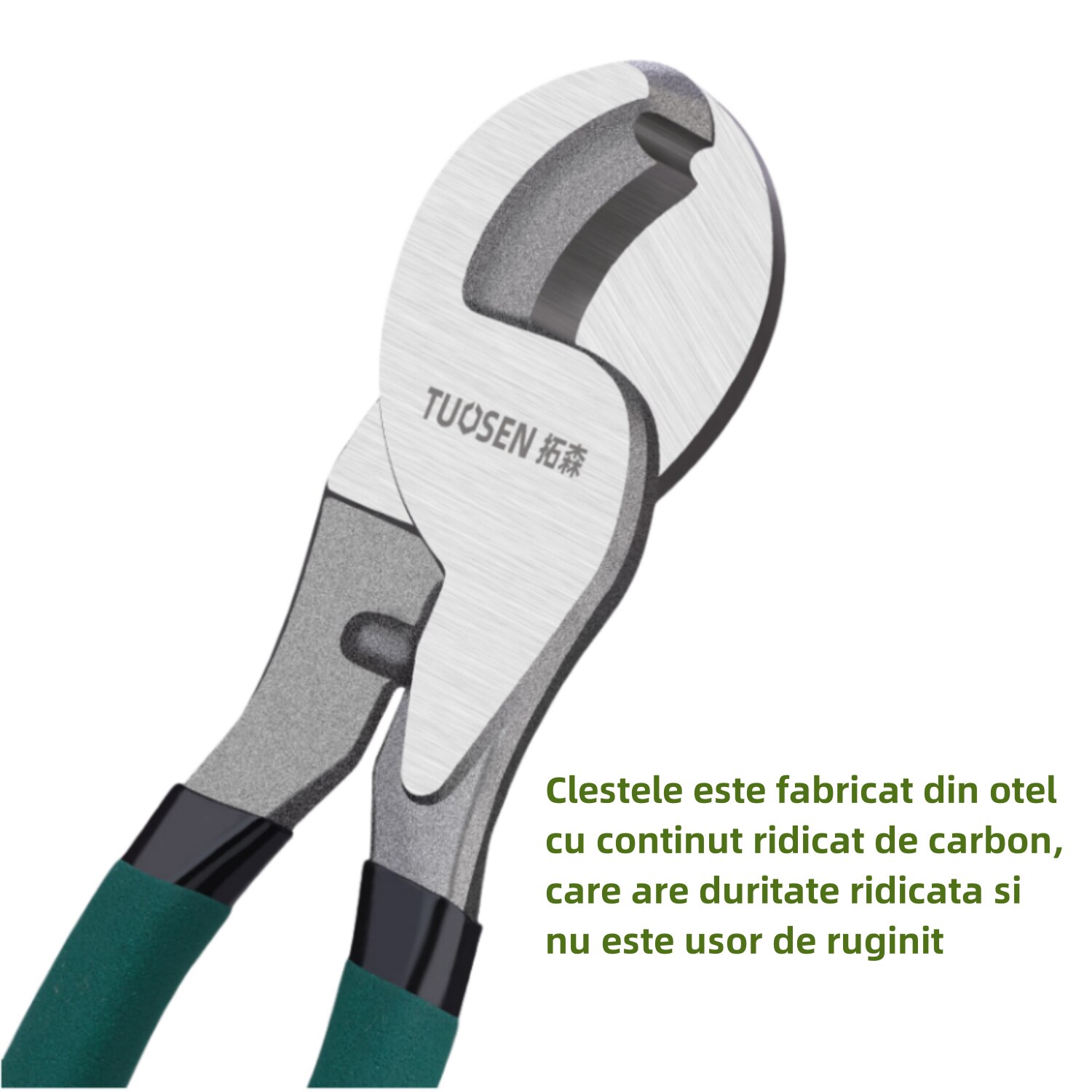 Cleste taiat cabluri enkourakoko®, 238mm, Verde - eMAG.ro