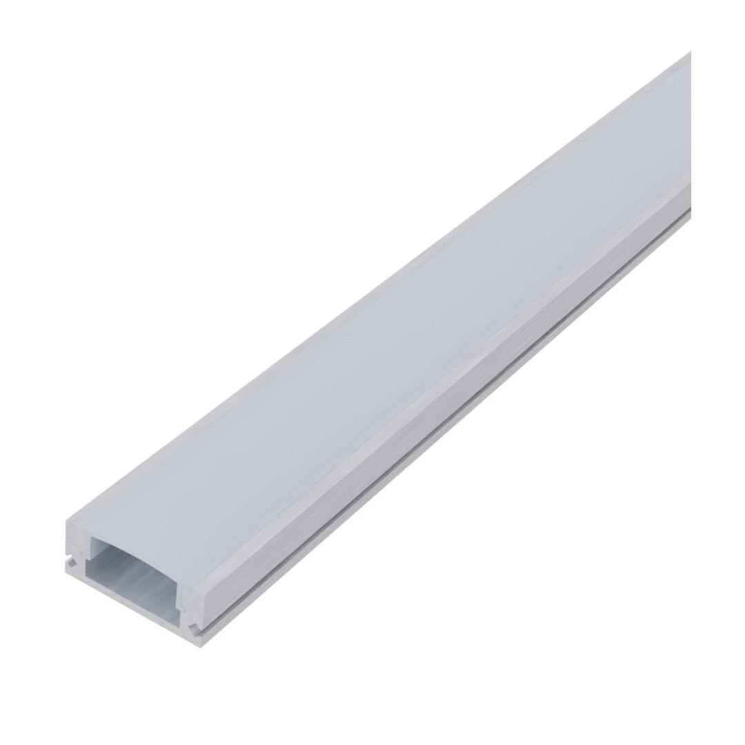 Profil aluminiu U pentru banda LED capac opac 1m PTC - eMAG.ro