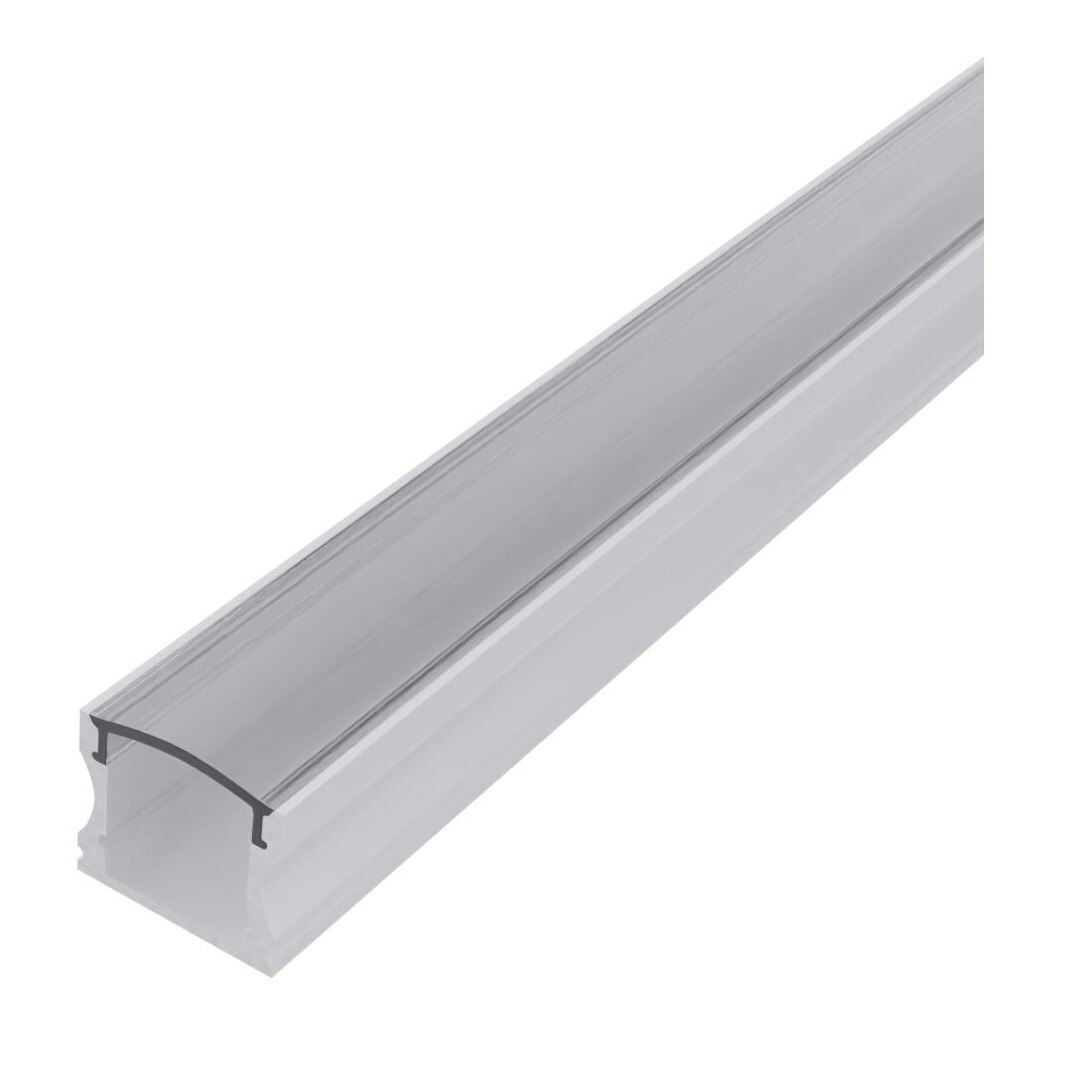 Profil aluminiu U pentru banda LED capac transparent 1m PTC - eMAG.ro