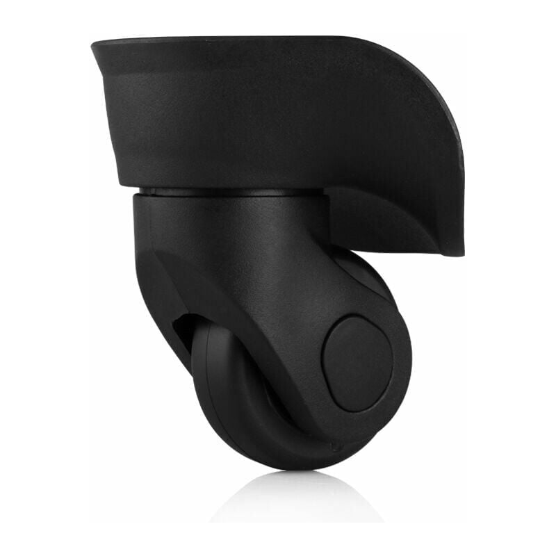 Set 2 roti de schimb pentru troler, QttvbTna, PVC, negru - eMAG.ro