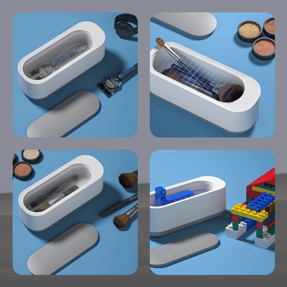 Curatator ultrasonic portabil LNGODEHO, vibratie inalta frecventa ...