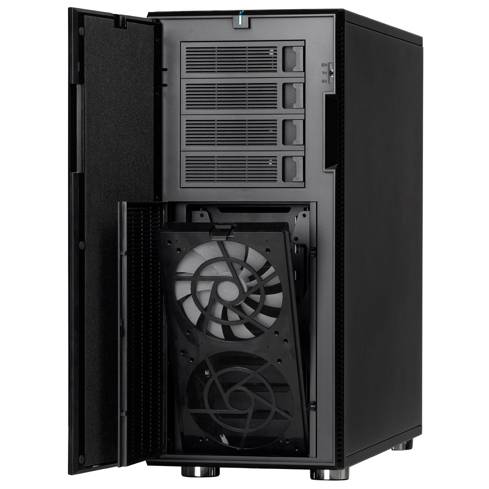 Кутия Fractal Design Define XL R2 Black Pearl, Full Tower, Без ...
