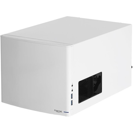 Кутия Fractal Design Node 304 White, HTPC, Без захранващ блок, Бяла ...