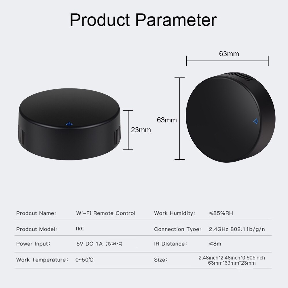 Telecomanda universala IR WiFi inteligenta, casa inteligenta, control ...