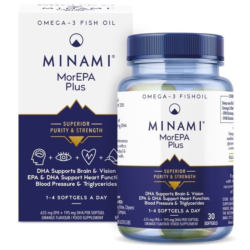 Supliment alimentar Minami MorEPA Plus, Omega-3, EPA & DHA, 30 capsule ...
