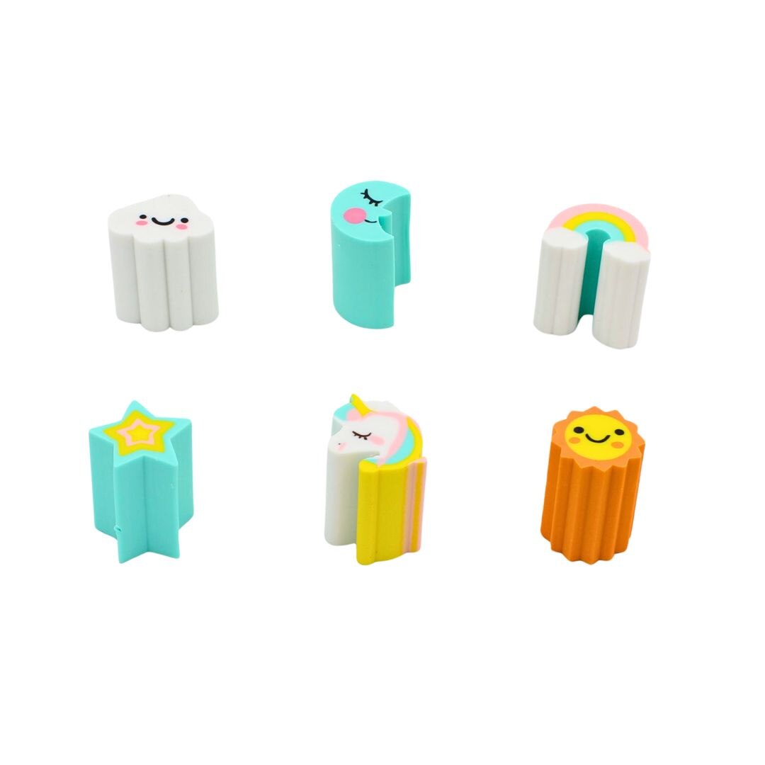 Set 6 radiere 3D colectionabile fenomene - eMAG.ro