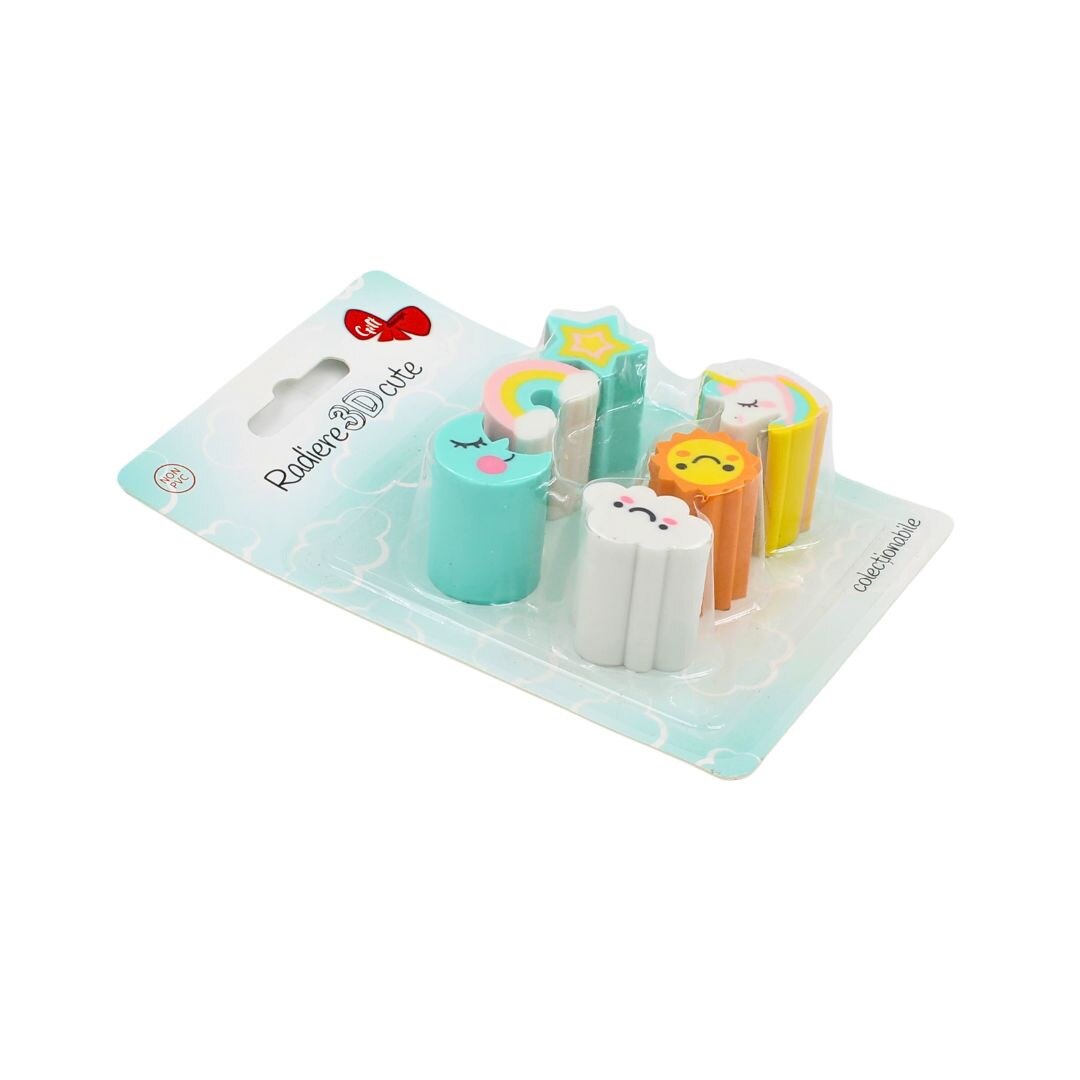 Set 6 radiere 3D colectionabile fenomene - eMAG.ro