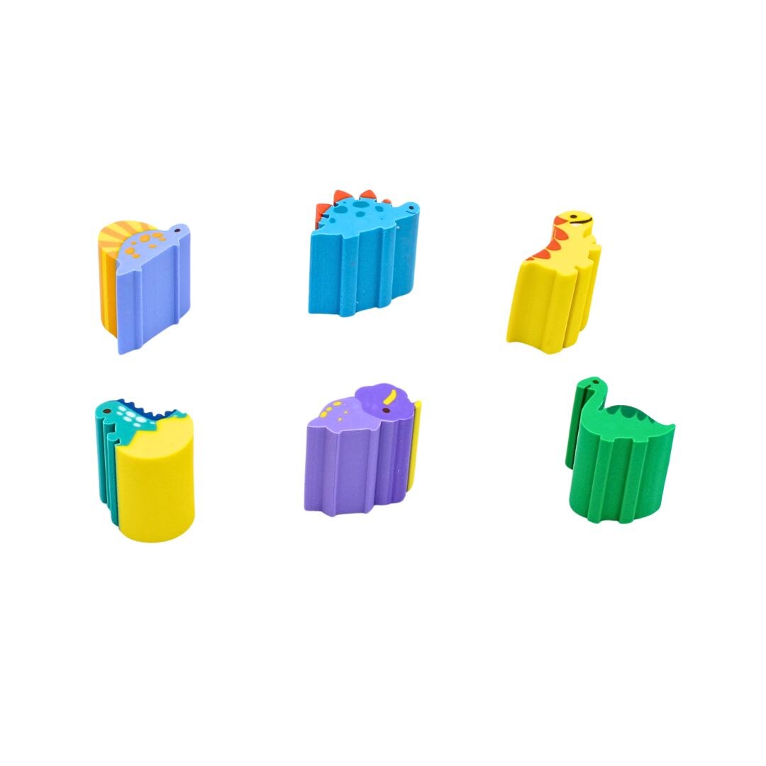 Set 6 radiere 3D colectionabile dino - eMAG.ro