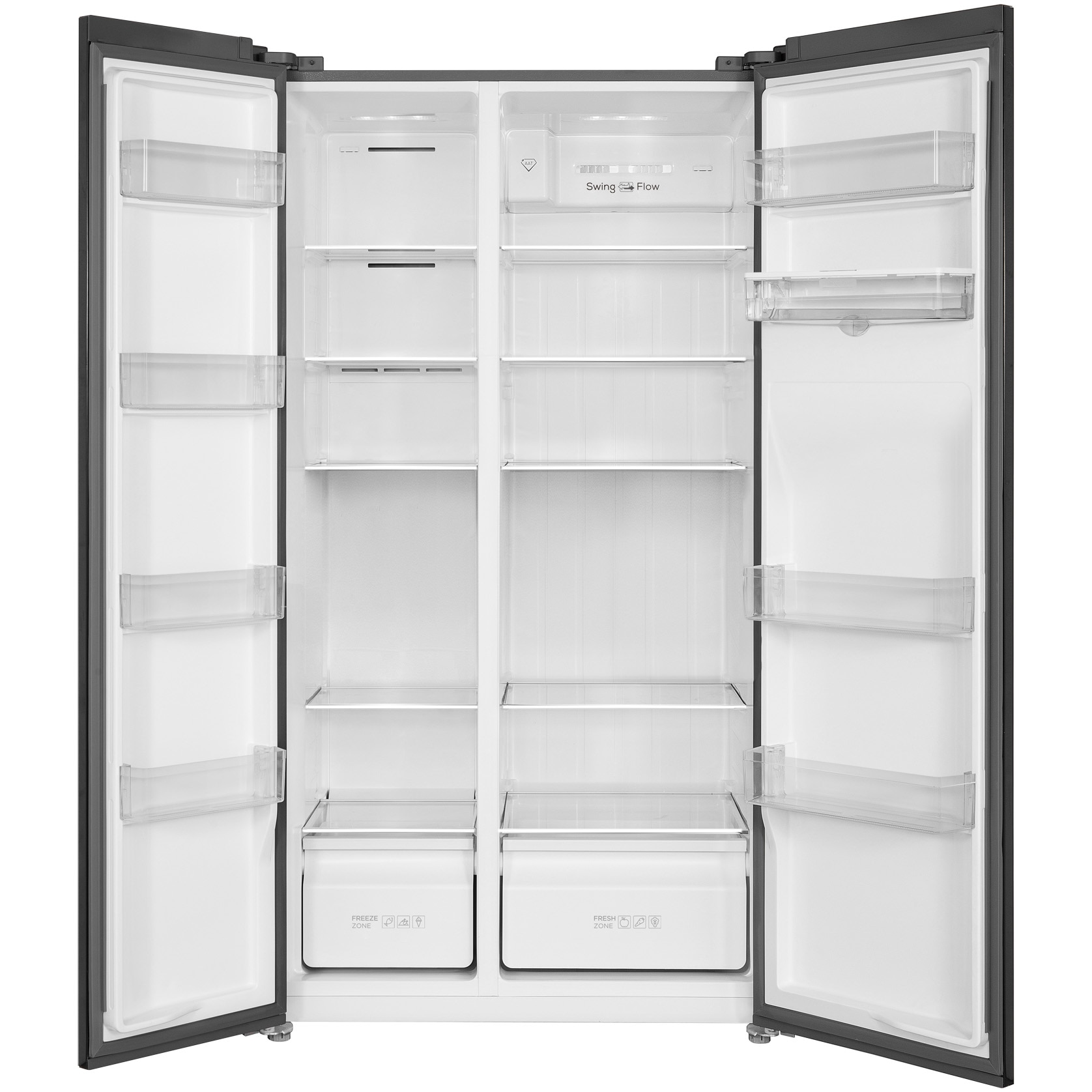 Side by Side TCL RP503SSE1, 503 l, Total No Frost, Conpresor Inverter ...