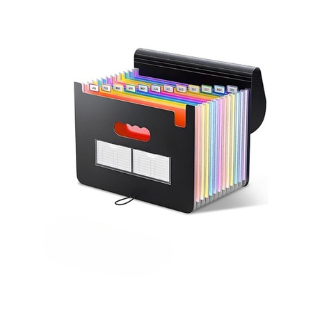 Organizator de documente cu 25 de compartimente, tip dosar extensibil ...