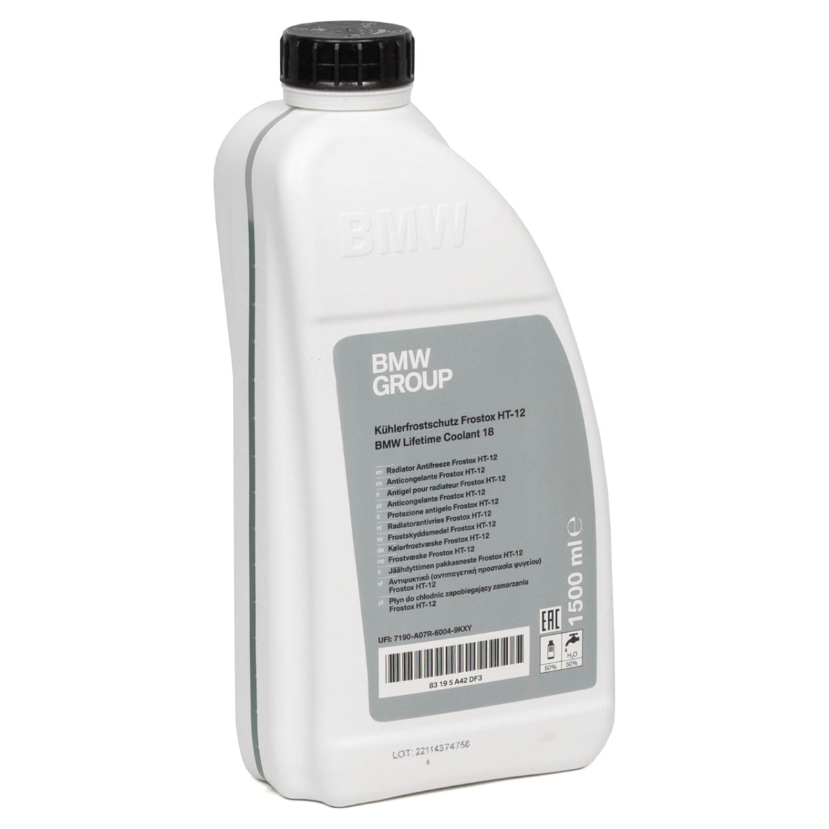 Antigel concentrat OE BMW Frostox HT-12 Lifetime, verde, 1.5L ...