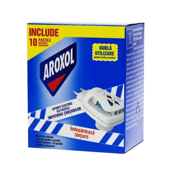 Aroxol antitantari aparat electric + 10 pastile - eMAG.ro