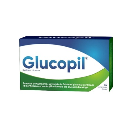 Supliment alimentar Glucopil 60 comprimate Zdrovit - eMAG.ro