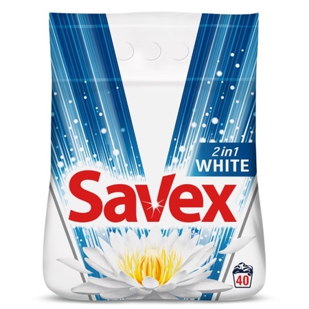 Detergent automat, Savex, 2 in 1 white, 4 kg - eMAG.ro