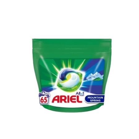 Detergent capsule, Ariel pods all in one, 65 de spalari - eMAG.ro