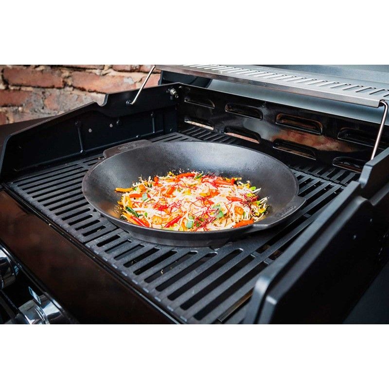 Tigaie Wok din fonta 35 cm pentru sistemul culinar modular Enders 7797 ...