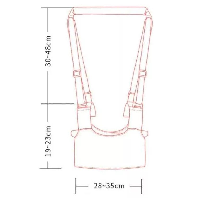 Ham premergator bebe, bumbac, adjustabil, 8-18 luni, roz, Toyska® - eMAG.ro