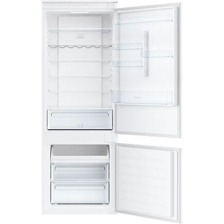 Хладилник за вграждане CANDY CBT7719EW, Total No Frost, 364 л, Бял ...